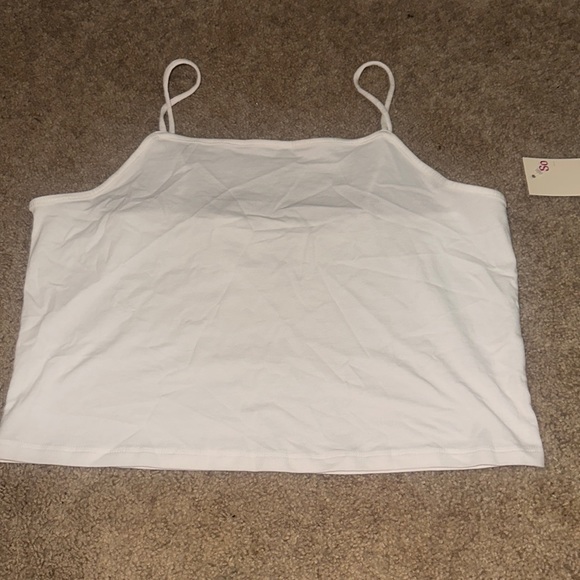 Tops | Nwt White Favorite Layering Cami | Poshmark